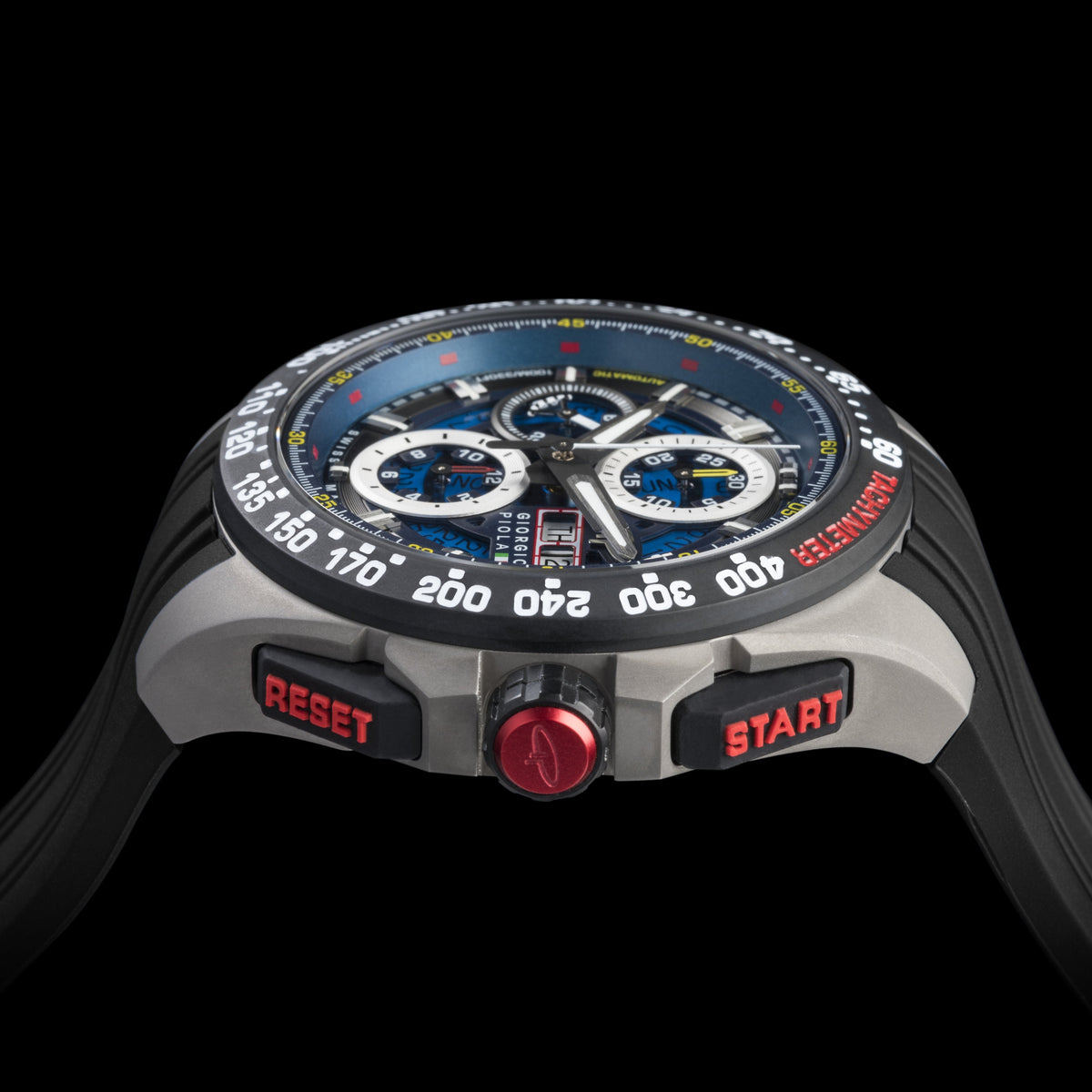 G5 Delta - Black Automatic Titanium Swiss Sport Chrono Watch
